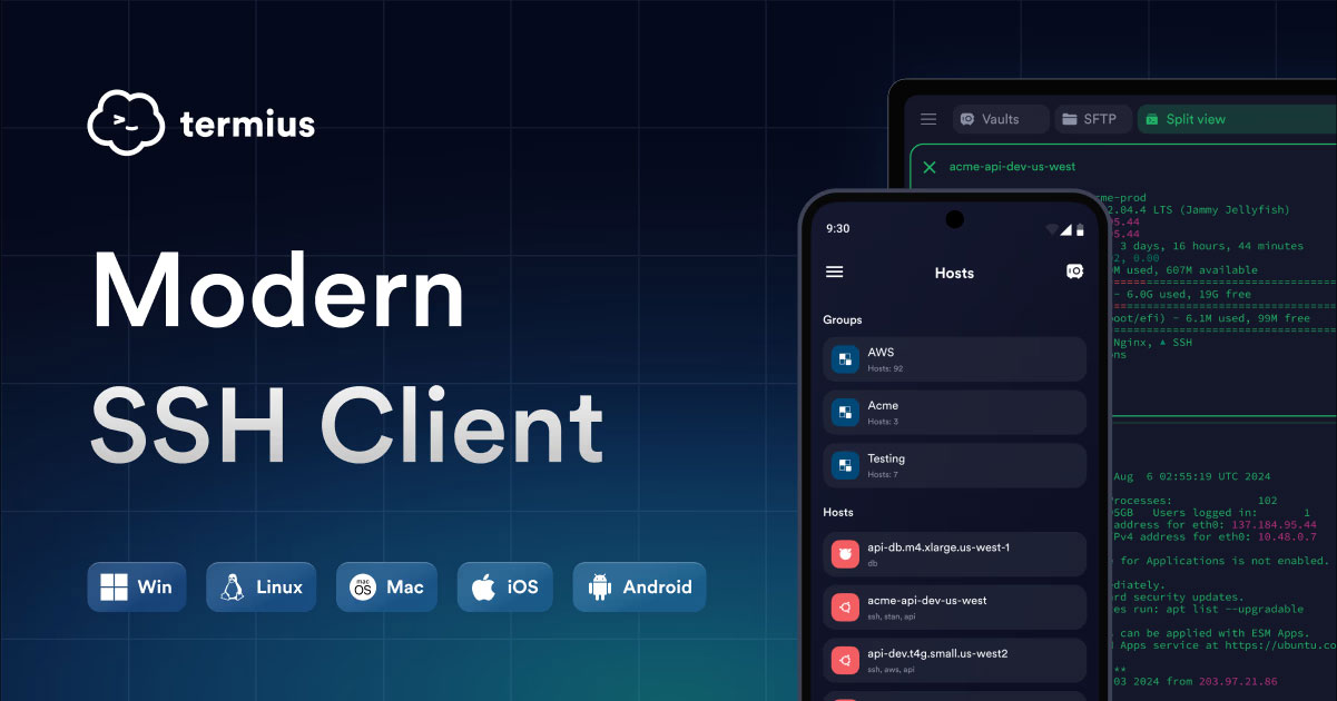 Hướng Dẫn Cách Sử Dụng Termius Toàn Tập: Công Cụ SSH & SFTP Đỉnh Cao Đa ...